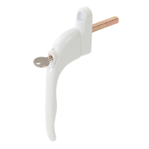 Aluminium Locking Window Handle White